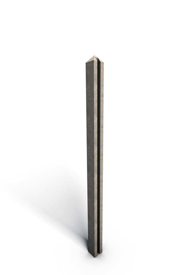 Concrete Slotted End Fence Post 2440mm 8ft | Pattrick & Thompsons