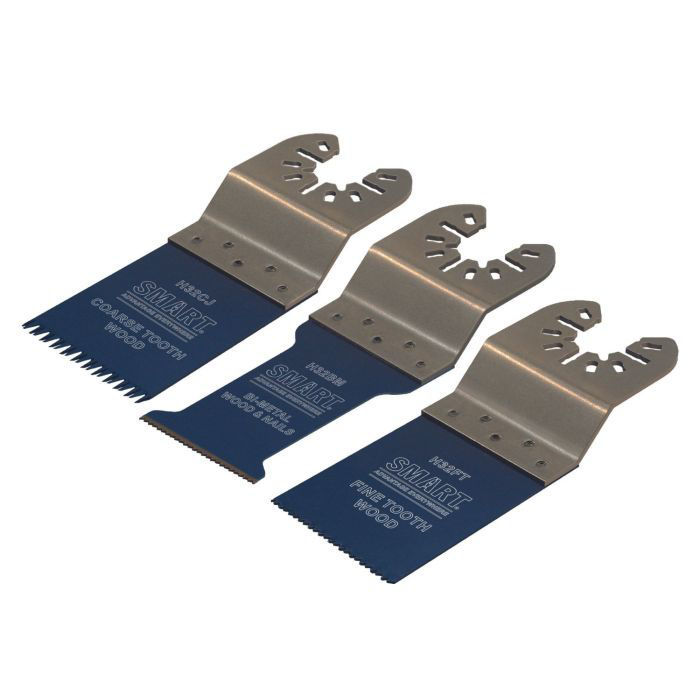 Smart H3MAK 3PC Blade Multi Tool Blade Set | Pattrick & Thompsons