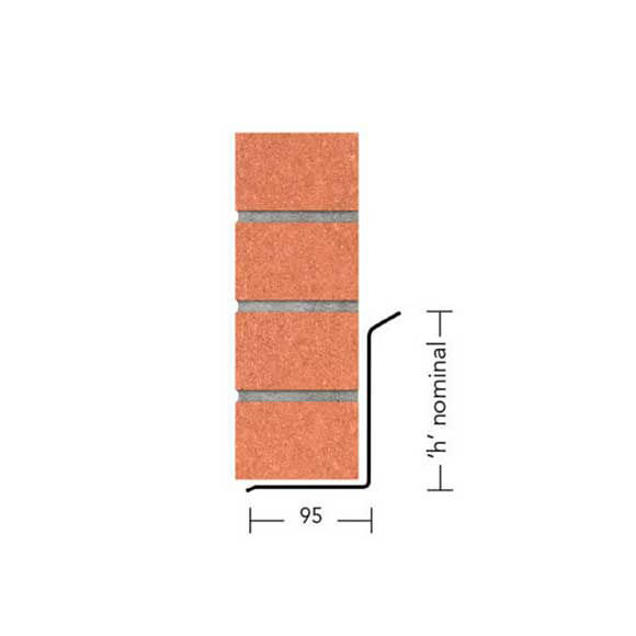 Keystone SB/K 1800mm Solid Wall Single Leaf Lintel | Pattrick & Thompsons