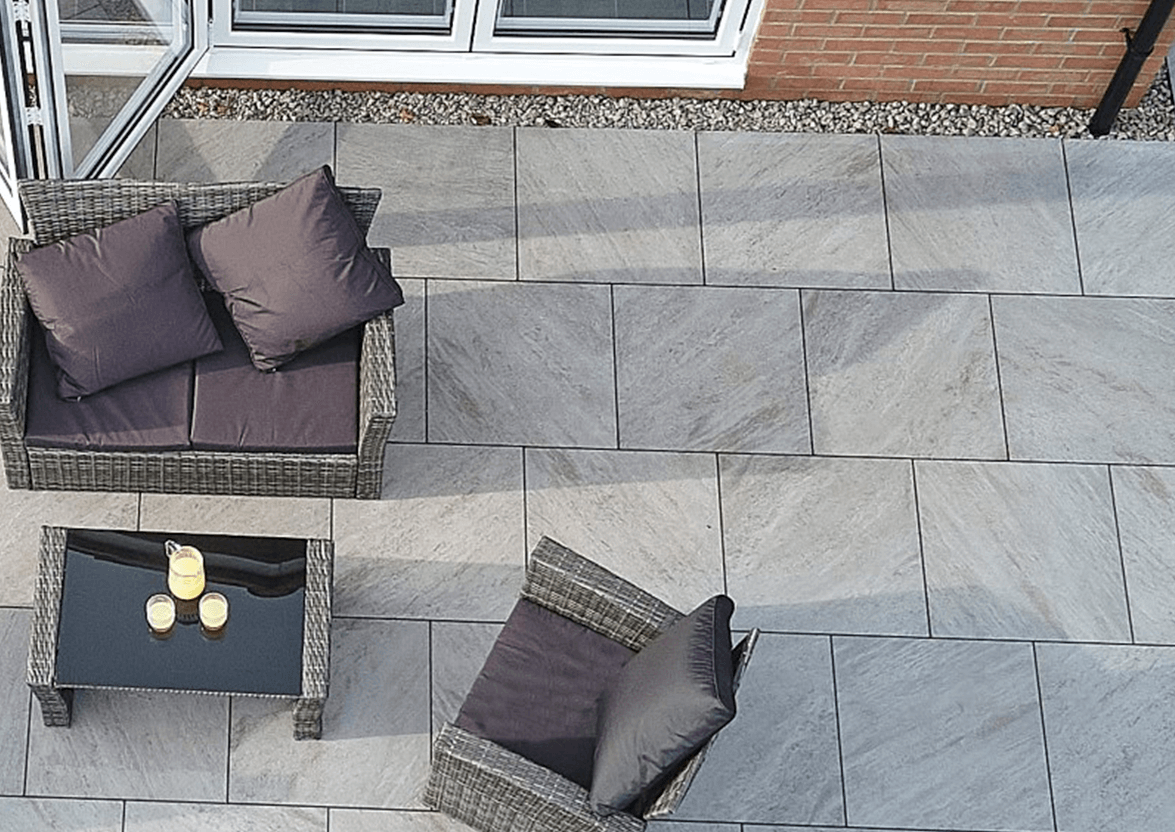 Brett Porcelain Paving Eclipse 900x600x20mm Lunar | Pattrick & Thompsons