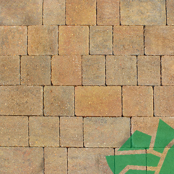 Brett Alpha Trio 50mm Driveway Block Paving Mixed Pack 10.82m2 Autumn ...