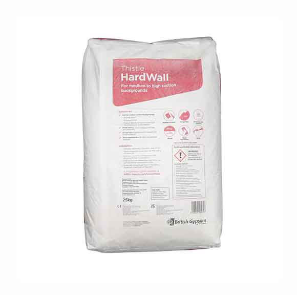 Thistle Hardwall Undercoat Plaster 25KG | Pattrick & Thompsons
