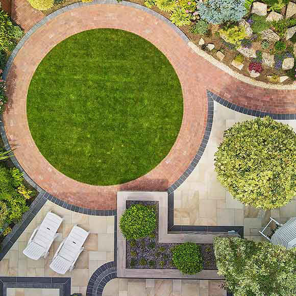 Omega Block Paving 200x100x50mm Brindle | Pattrick & Thompsons